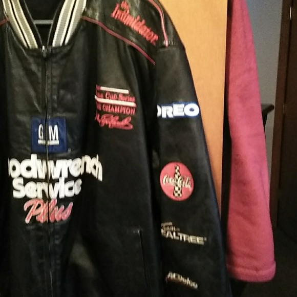Nascar | Jackets & Coats | Vintage Dale Earnhardt Leather Jacket | Poshmark
